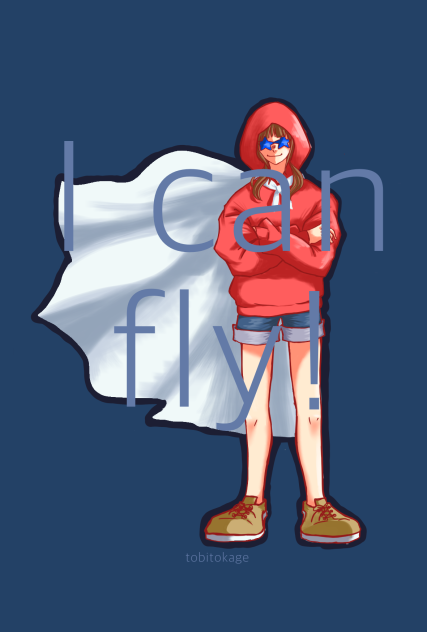 I can fly! - ibisPaint