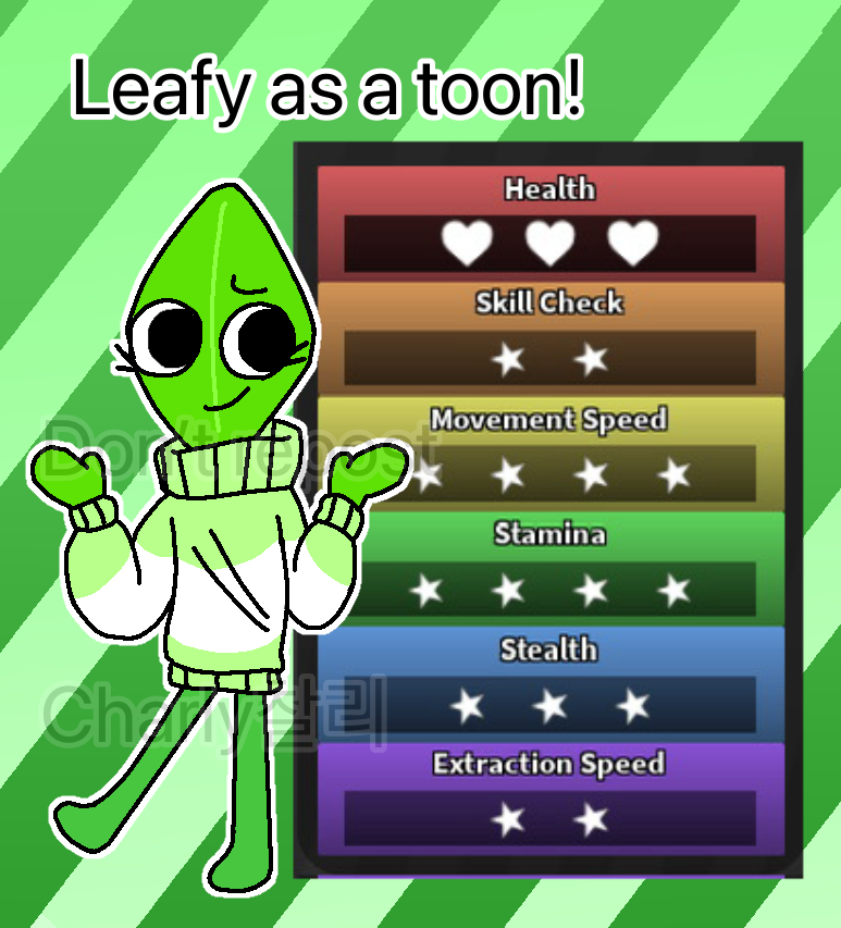 Leafy as a toon - ibisPaint