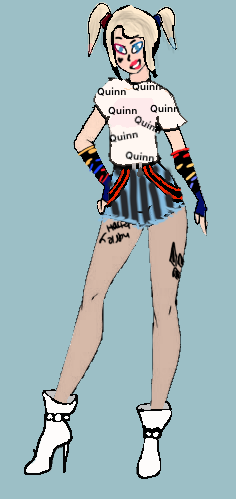 Birds of prey hardly quinn - ibisPaint