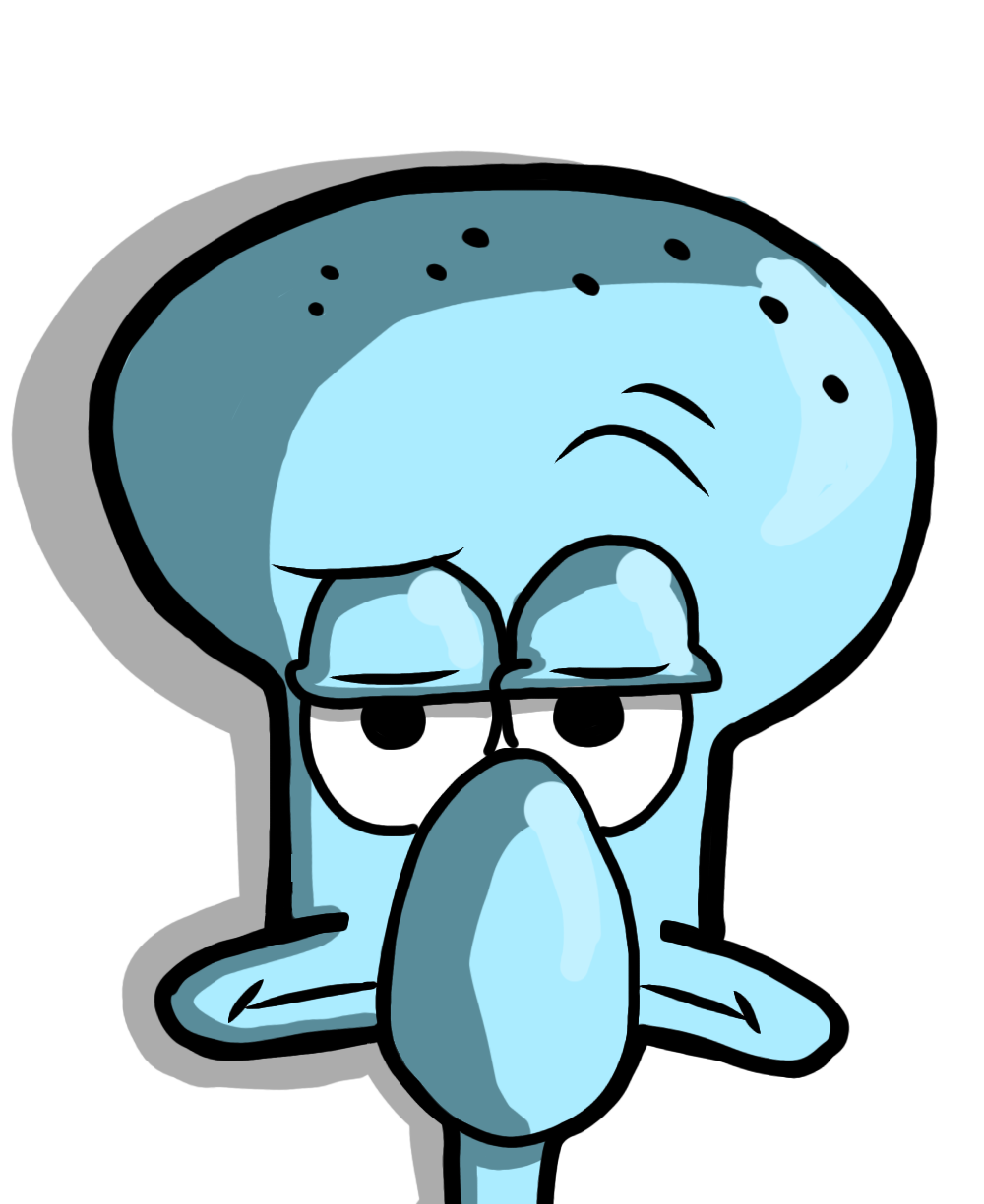 squidward from spongebob squarepants - ibisPaint