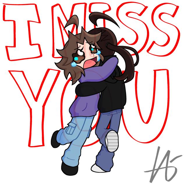I miss you. - ibisPaint