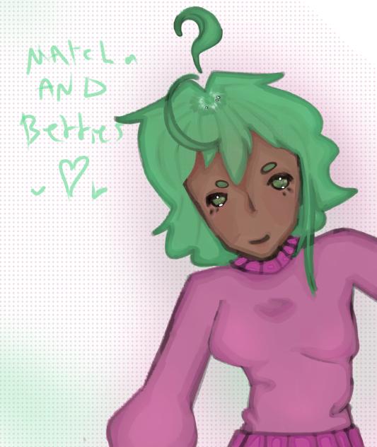 matcha and berries - ibisPaint