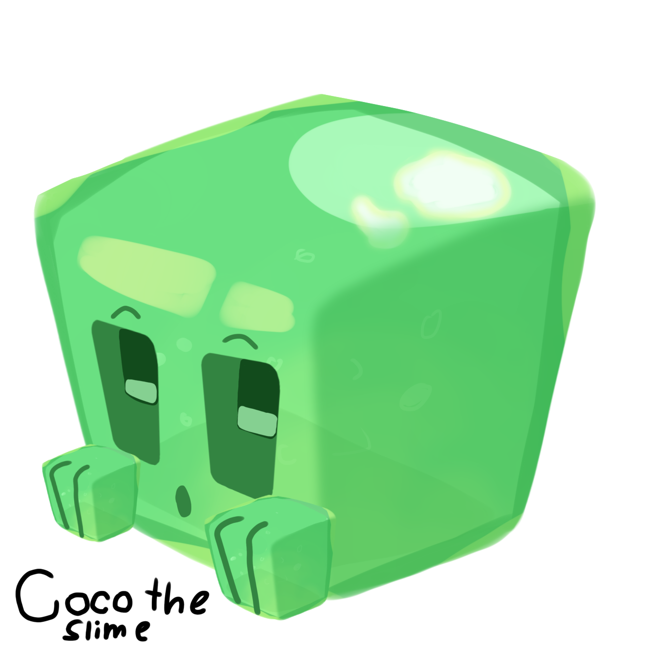 Coco the Slime - ibisPaint
