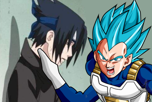 Vegeta choking Sasuke Meme - ibisPaint