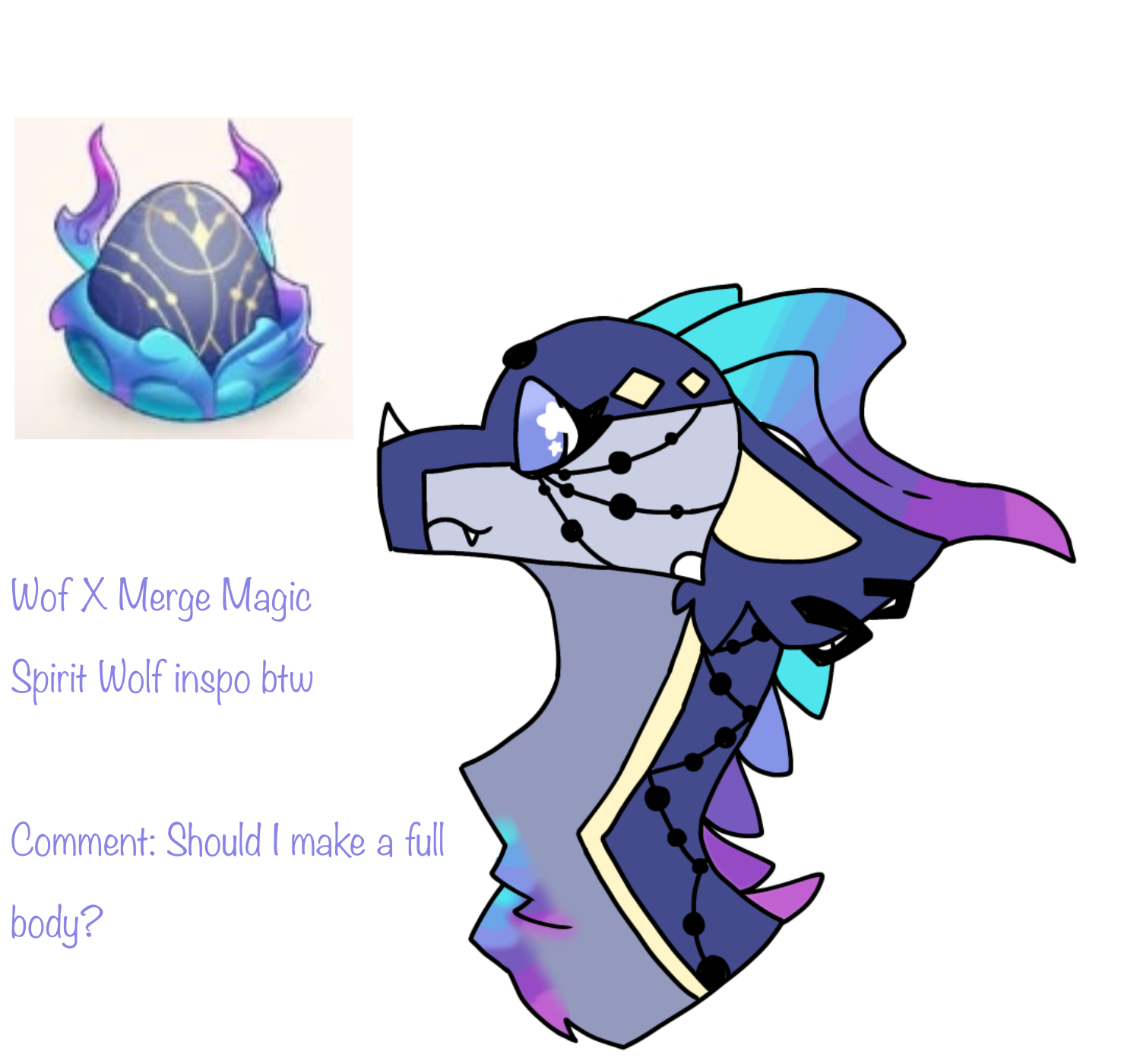 Wof X Merge Magic crossover! - ibisPaint