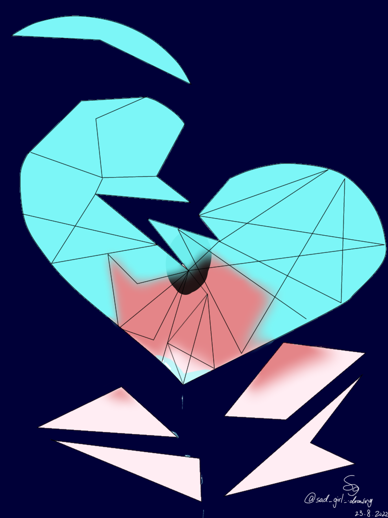 Broken heart - ibisPaint