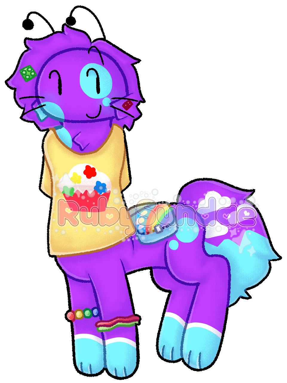 Funky Alien OC 💜🌈 - ibisPaint