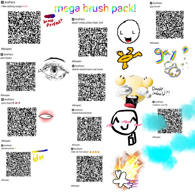 MEGA MEGA BRUSH PACK - ibisPaint