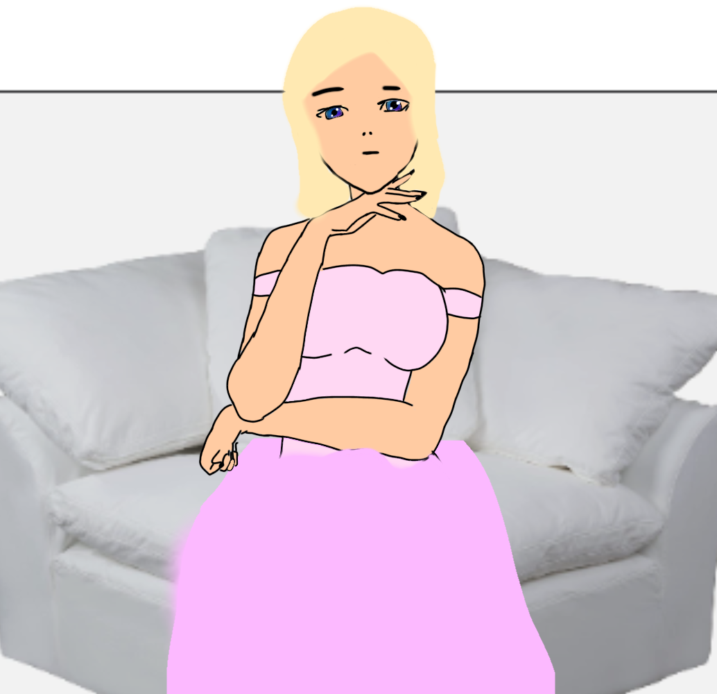 she questions everyone 👀 - ibisPaint