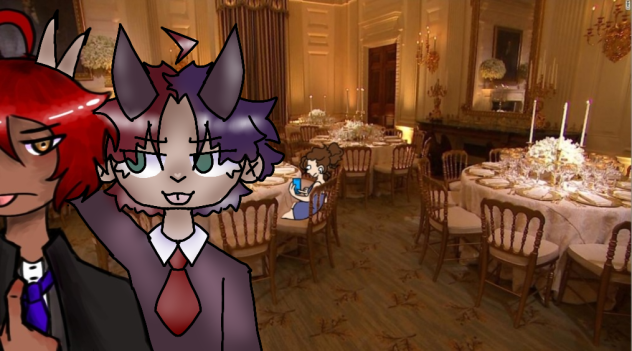 Fancy restaurant Collab!! - ibisPaint