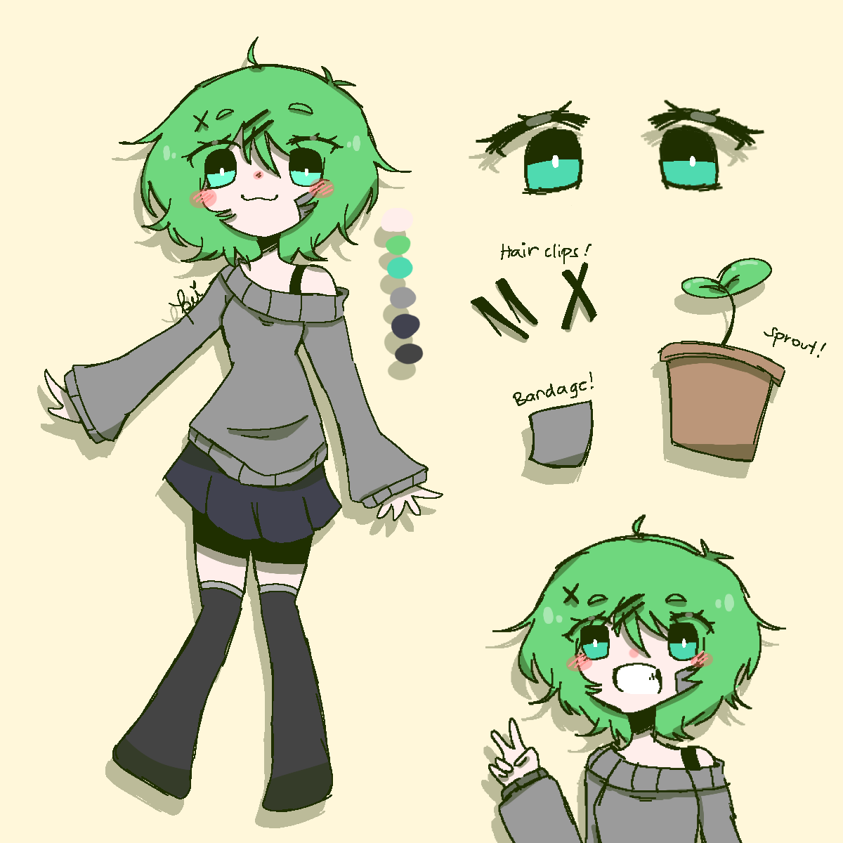 Rei San character sheet! - ibisPaint