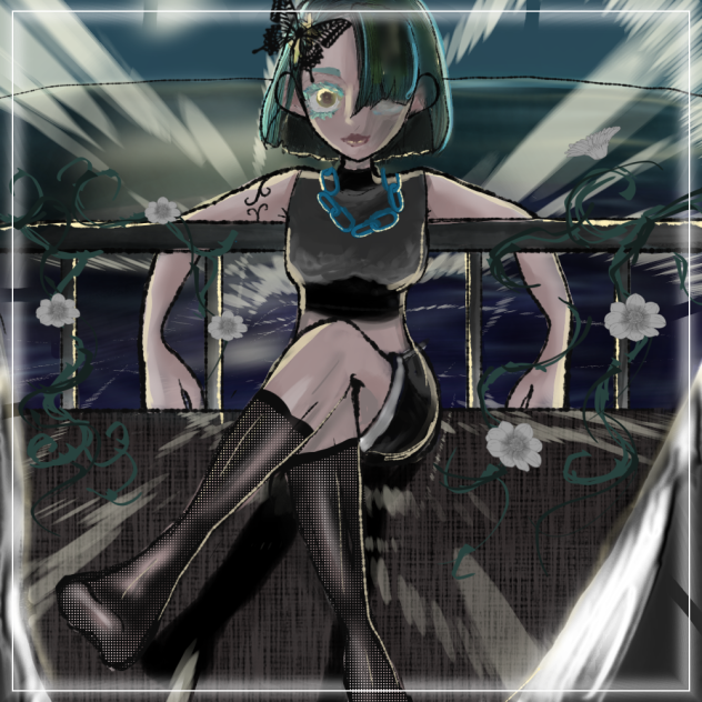 Moon right - ibisPaint