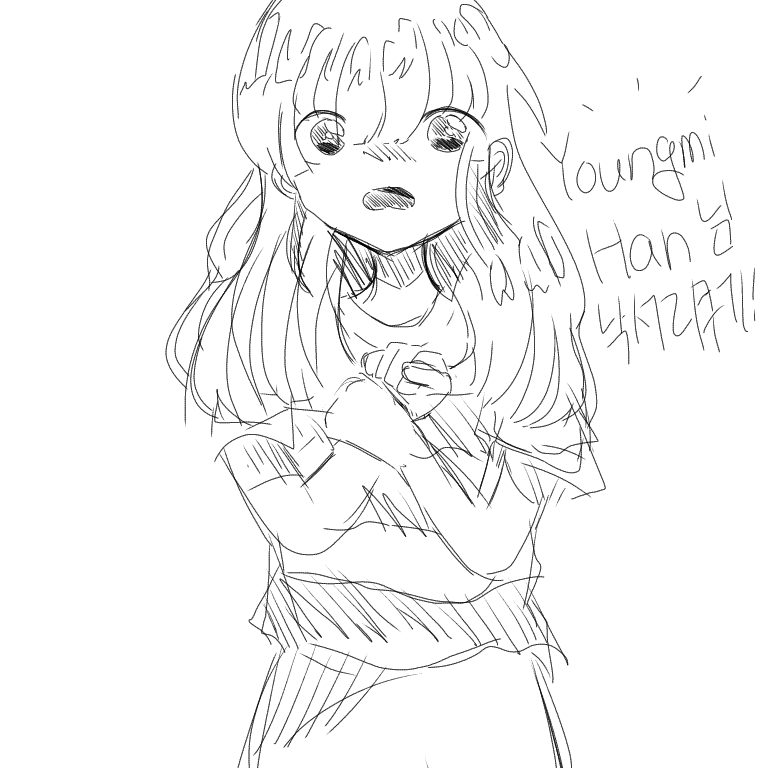 Youngmi Han님 낙서리퀘!! - ibisPaint