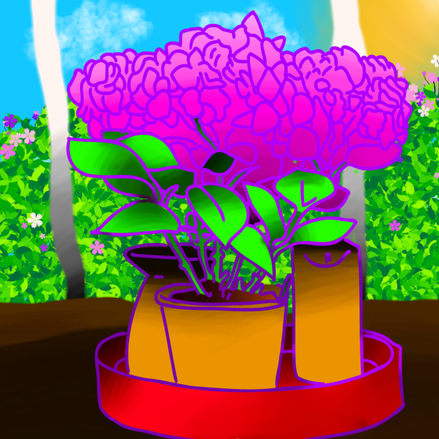 las flores son bellas - ibisPaint