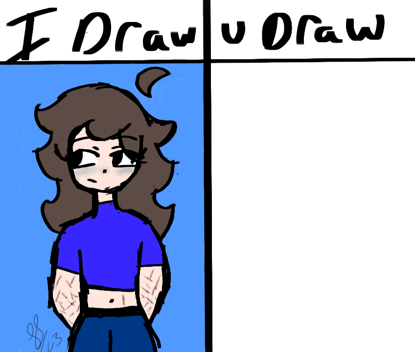 I draw U draw - ibisPaint