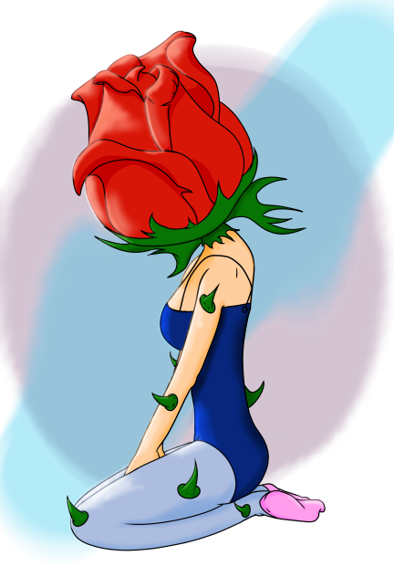 Mulher Rosa - ibisPaint