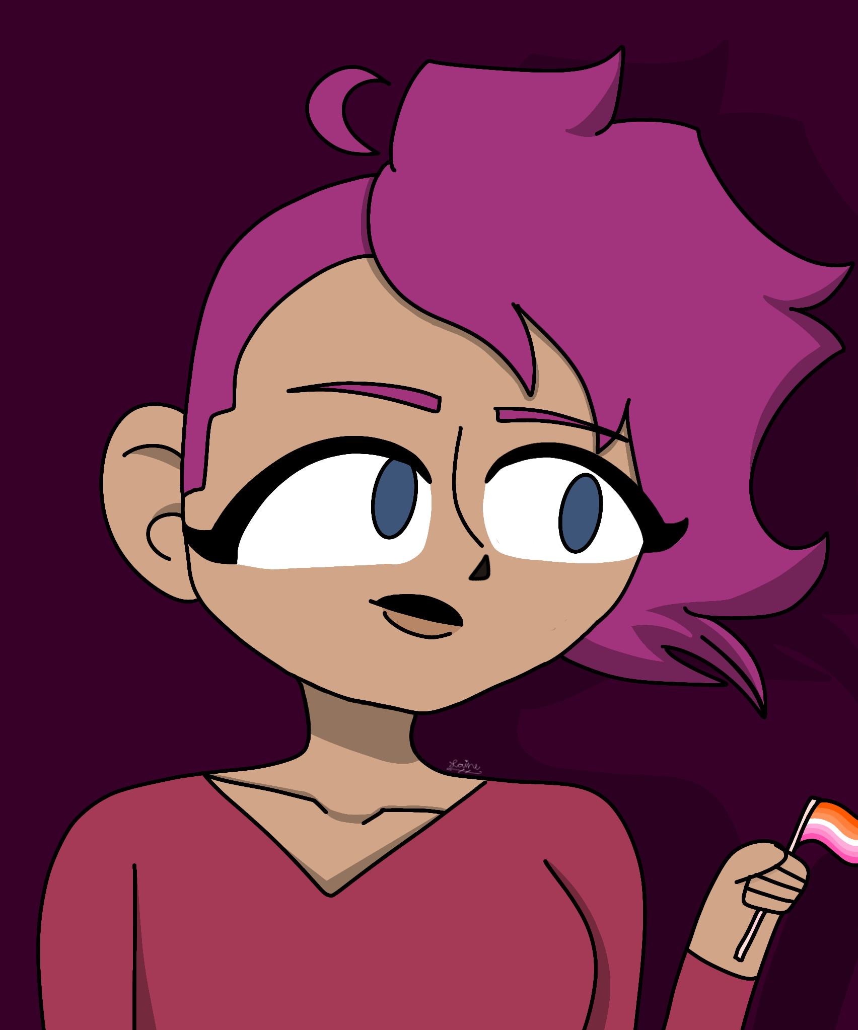 AYOO I SHADED SOMEWHAT PROPERLY - ibisPaint