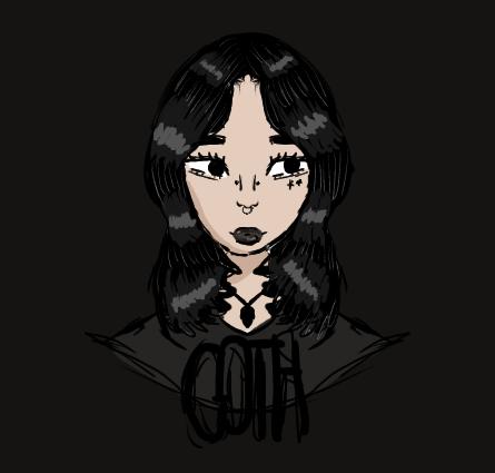 Goth vibes! - ibisPaint