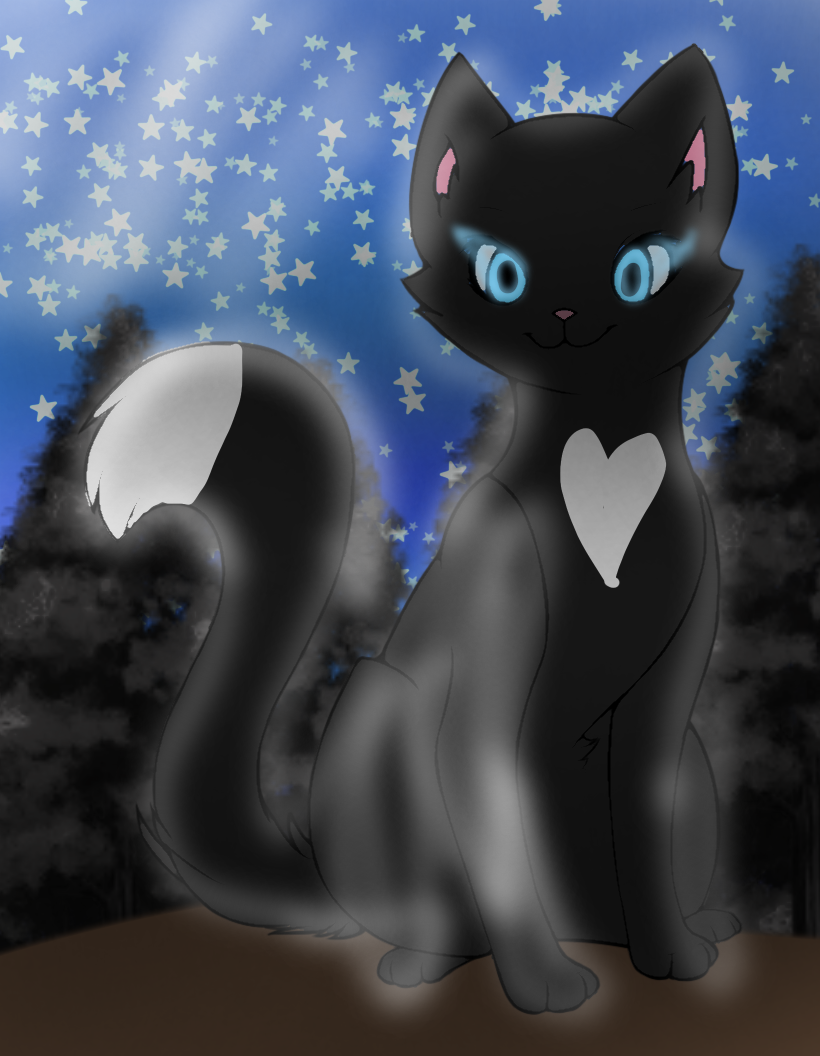 Moon shadow - ibisPaint