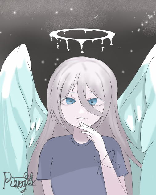 Angel broken heart - ibisPaint