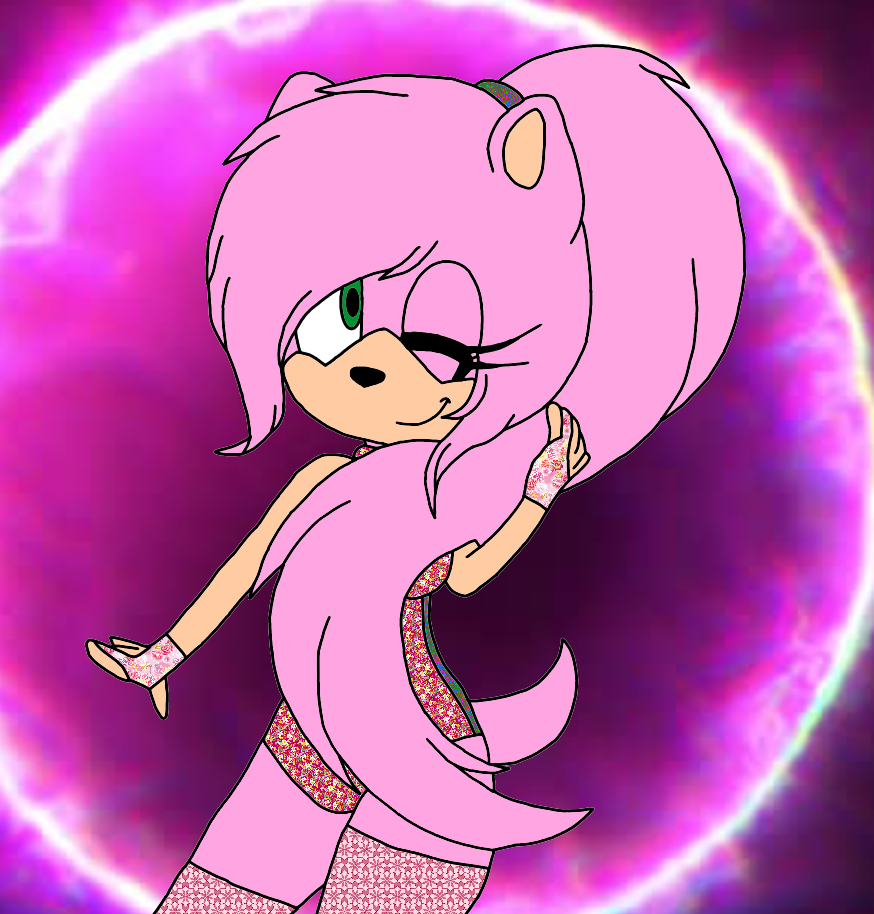 Amy The Sweet Adorable HedgeHog - ibisPaint