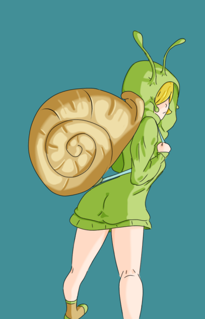 Snail Girl - ibisPaint