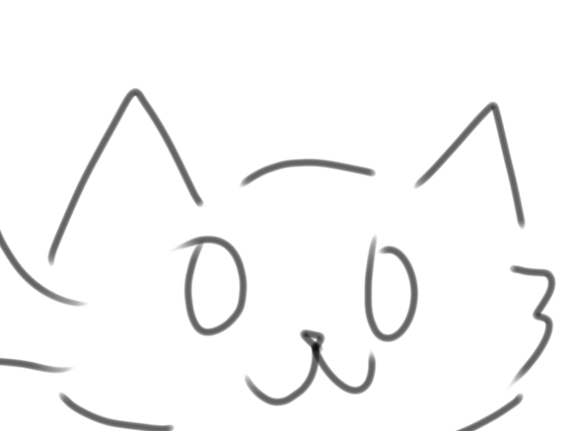 Lazy cat animation - ibisPaint