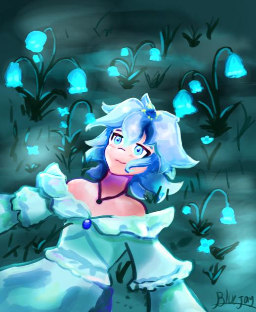 nighttime glow - ibisPaint