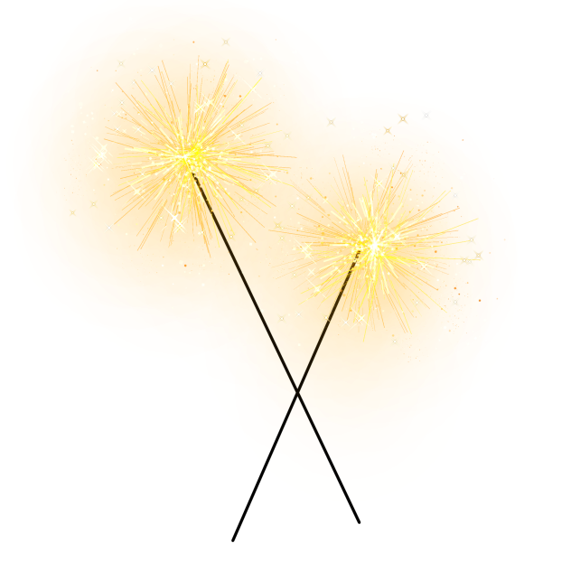 Firework Sparkle Sticks - ibisPaint