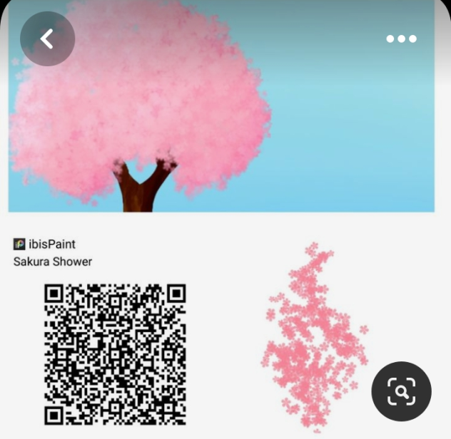 cherry blossom brush - ibisPaint