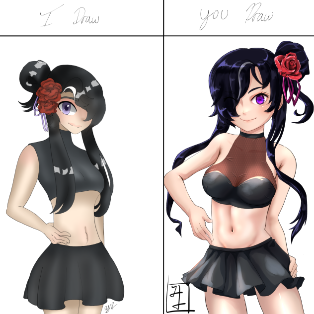 I draw you draw with Bailey Risjan - ibisPaint