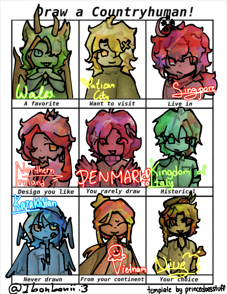 Draw a countryhuman! - ibisPaint