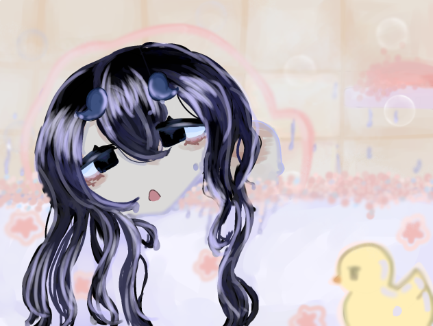 Bubble bath - ibisPaint