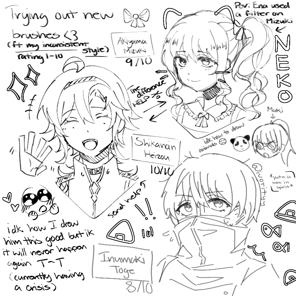 doodle page - ibisPaint