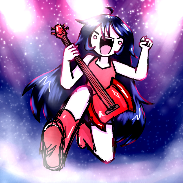 Marceline da vampire queen 💜 - ibisPaint