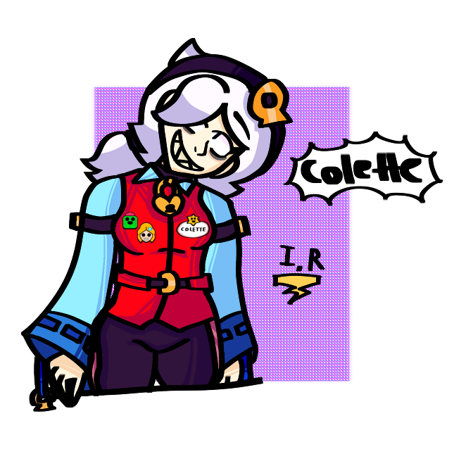 Colette Brawl Stars Fanart - ibisPaint