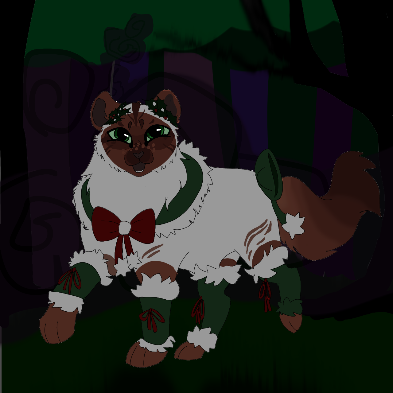 Libertystatue Purpel's WC - ibisPaint