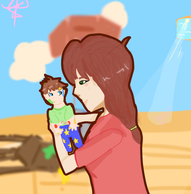 I love you mama 👩‍👦 - ibisPaint