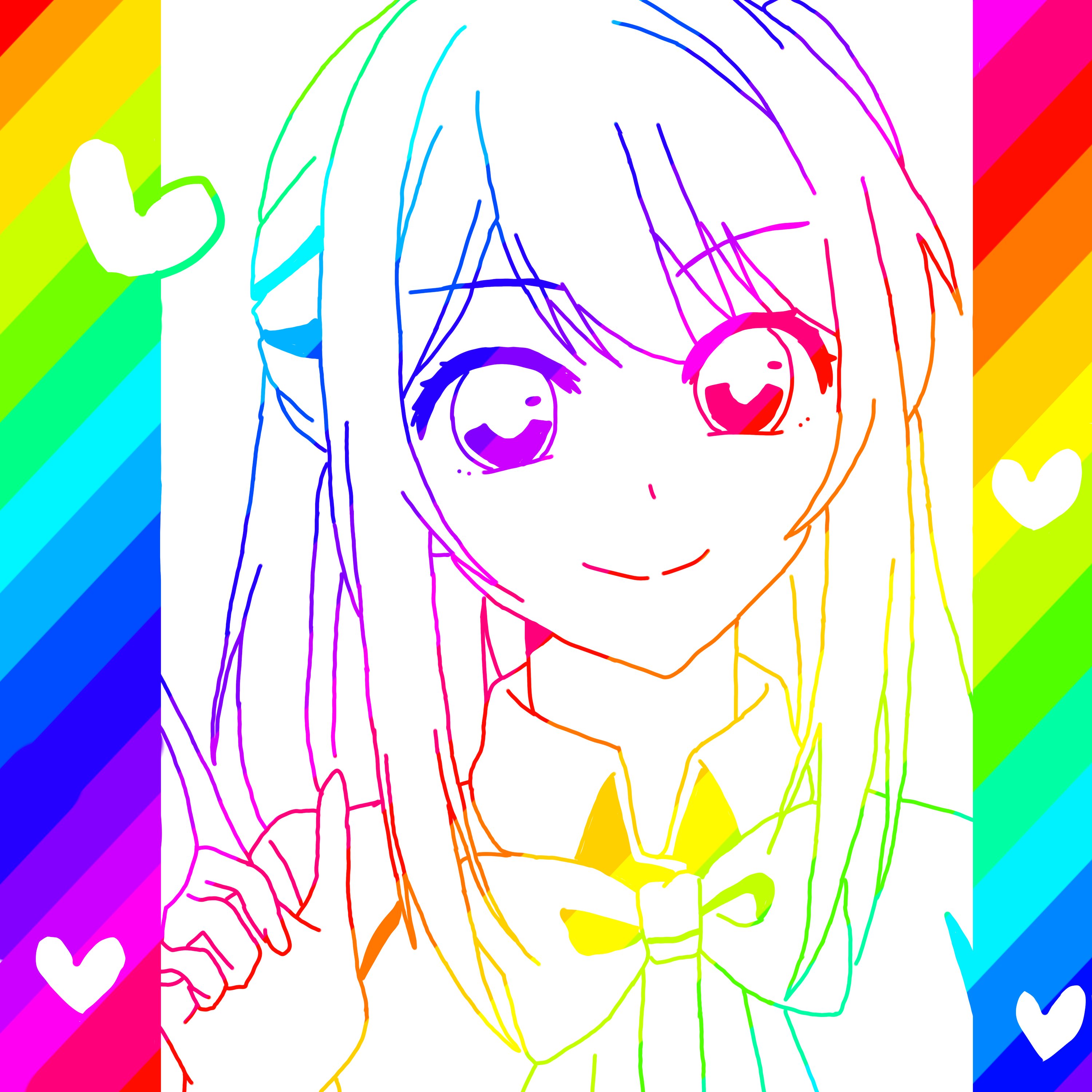 rainbow ruby hoshino - ibisPaint
