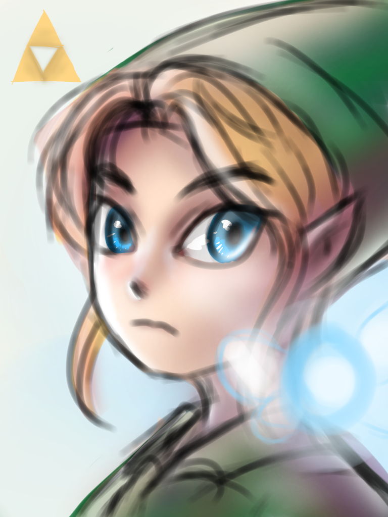 Link ocarina time - ibisPaint