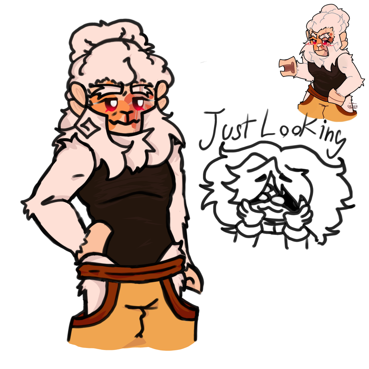 Fanart for a friend’s LMK oc - ibisPaint