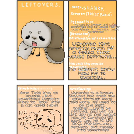 Ushanka character sheet!! - ibisPaint