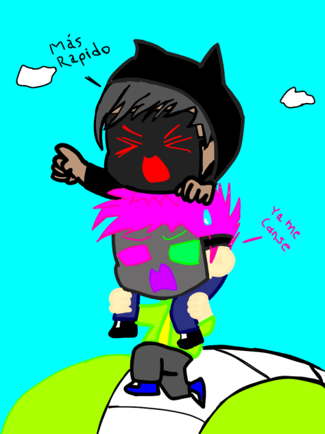 un día en el parque - ibisPaint