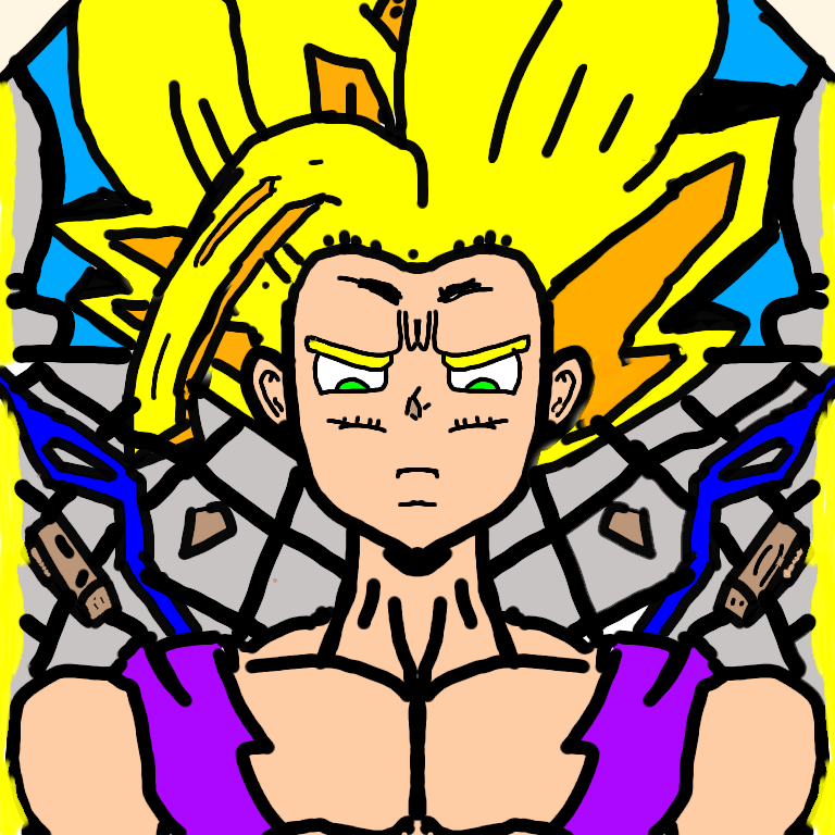 gohan ssj2 mejorado - ibisPaint
