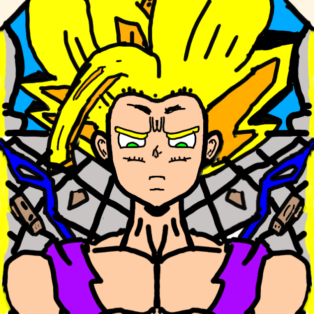 gohan ssj2 mejorado - ibisPaint