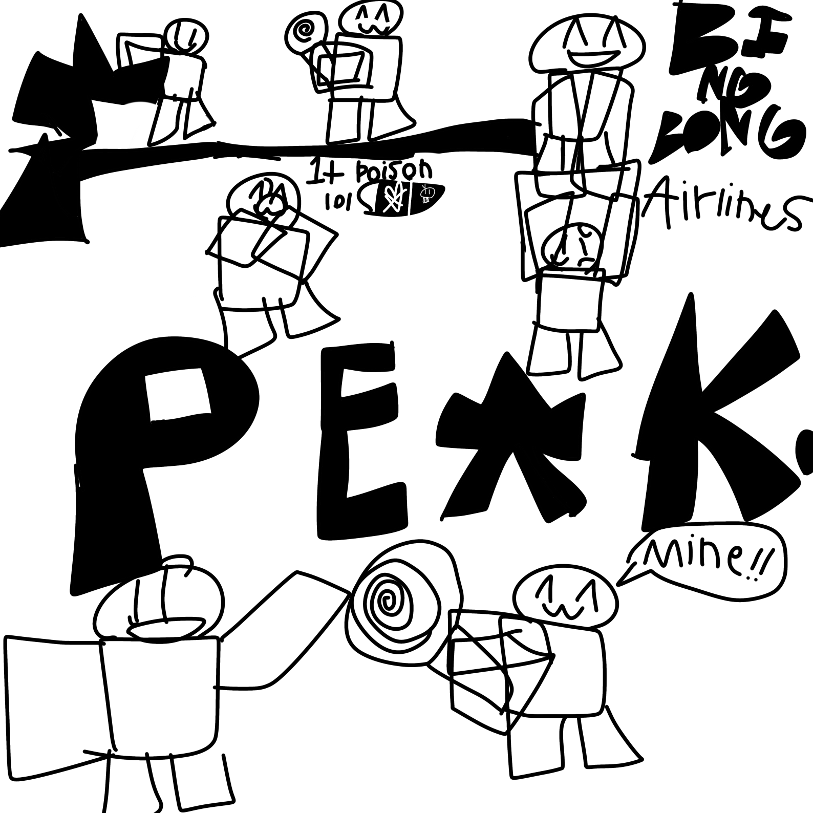 this game, is PEAK. - ibisPaint