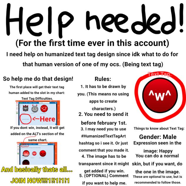 Help needed with human text tag - ibisPaint