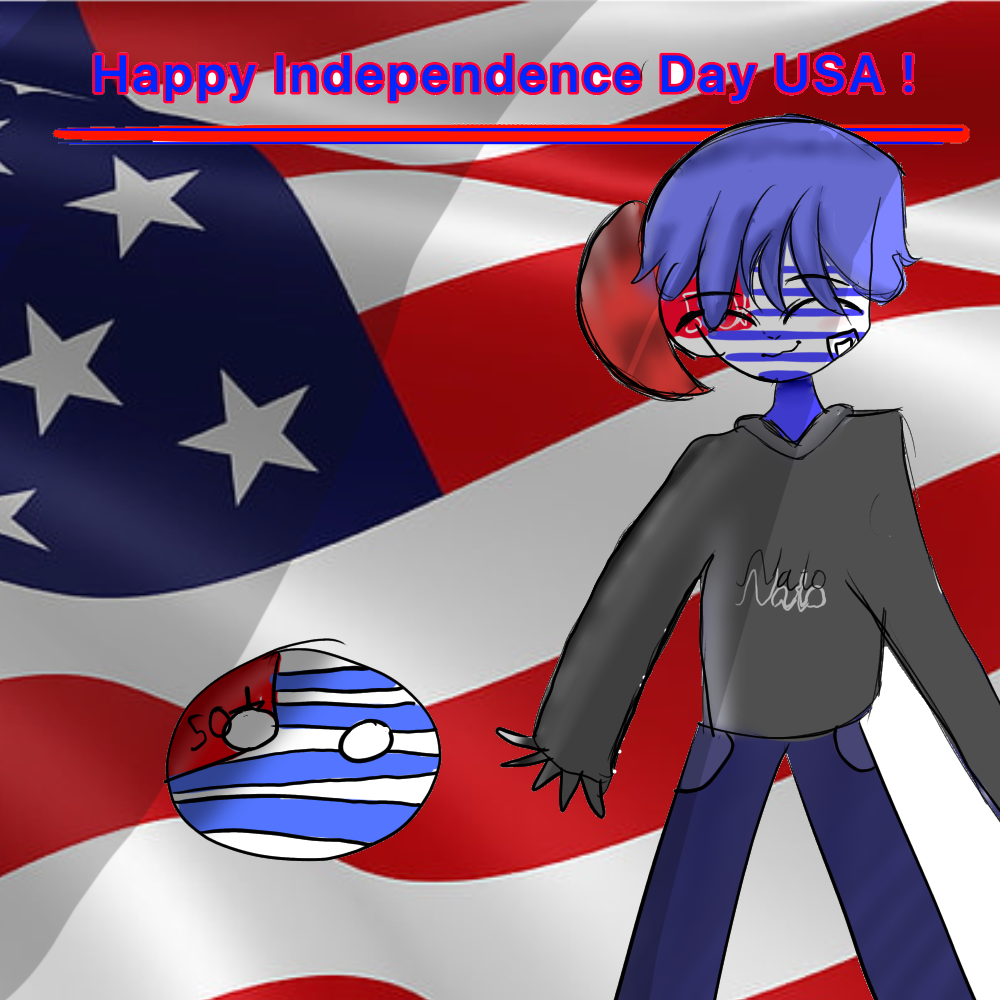 Happy Independence Day USA - ibisPaint