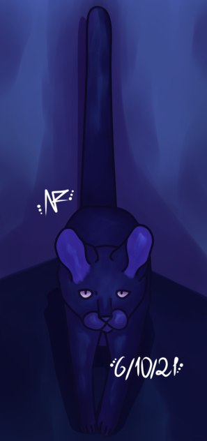 long tail cat. - ibisPaint