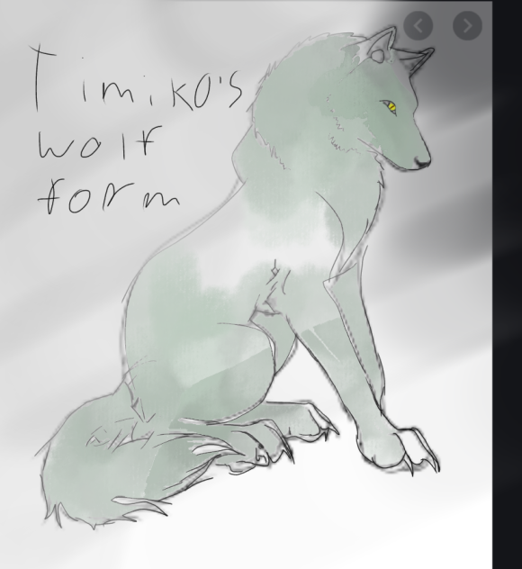 Timikos wolf form! - ibisPaint